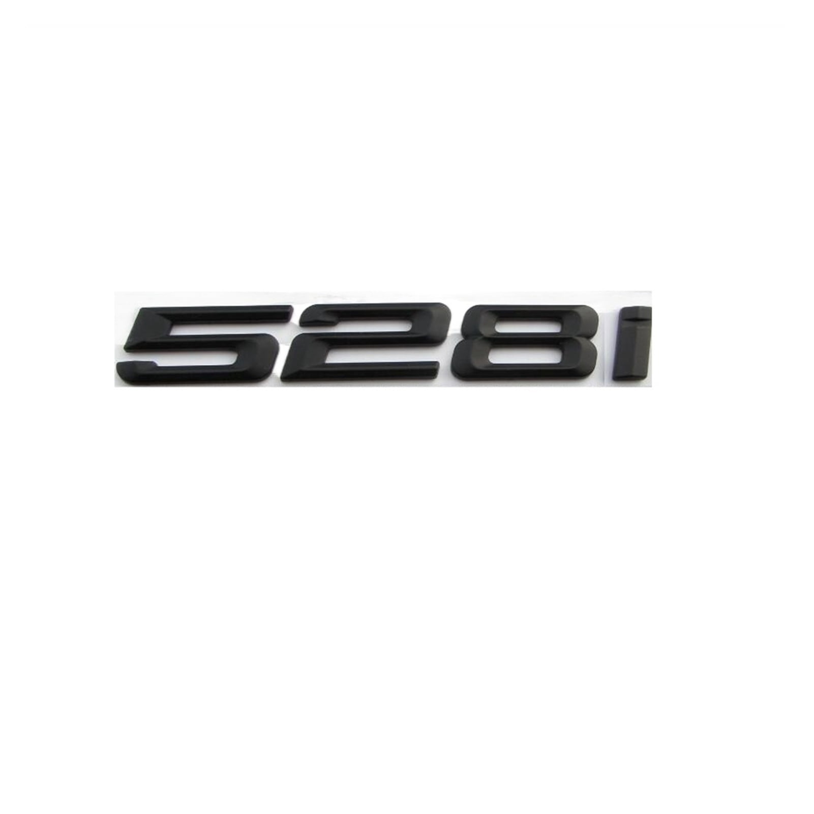Matte Black ABS Number Letters Word Car Trunk Badge Emblem Letter Decal ...