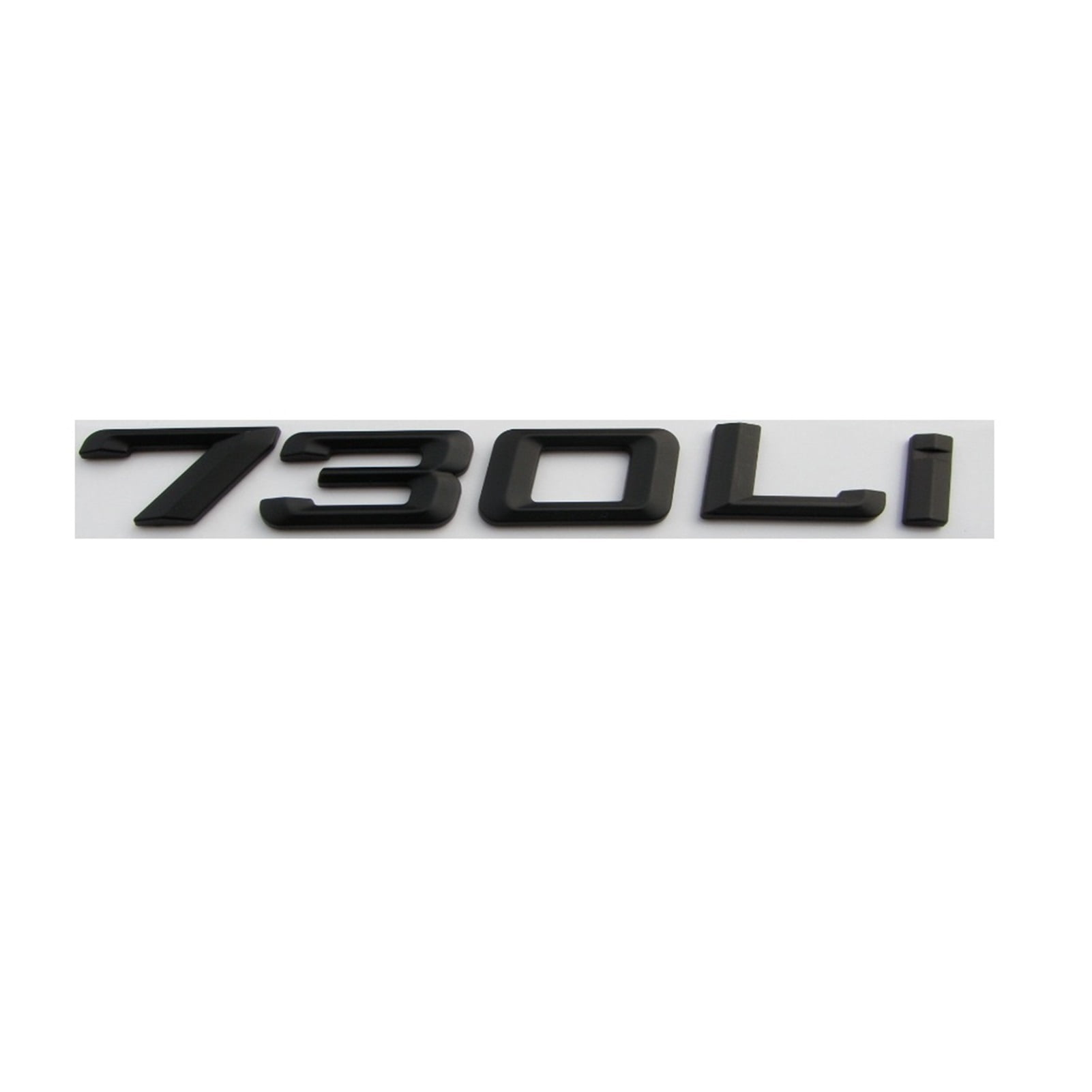 Matte Black ABS Number Letters Word Car Trunk Badge Emblem Letter Decal ...