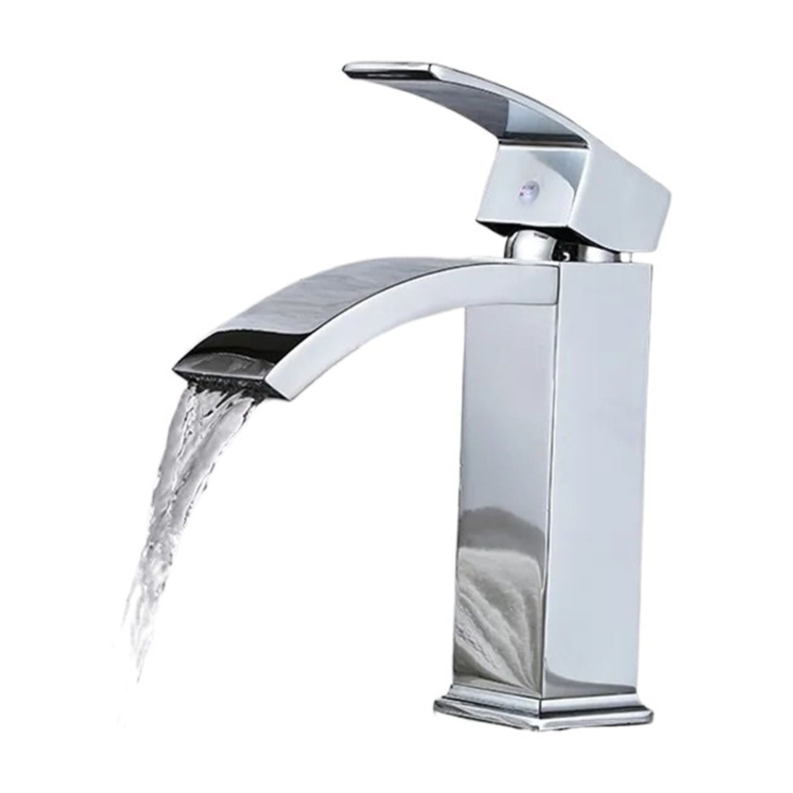Matte Black Basin Faucet, Water Tap Bathroom Faucet, Solid White Brass ...