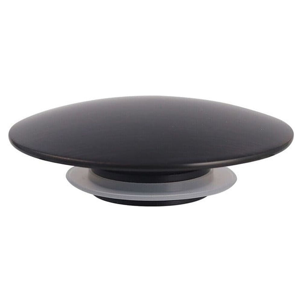Matte Black Basin Waste Pop Up Bathroom Sink Push Button Click Clack ...