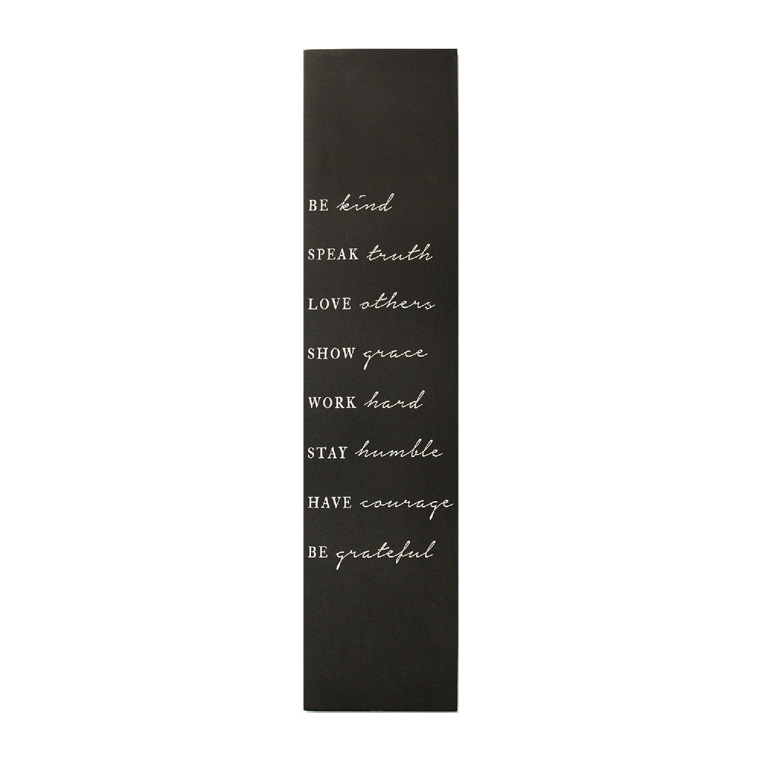 Matte Black "Be Kind" Wall Decor - Walmart.com