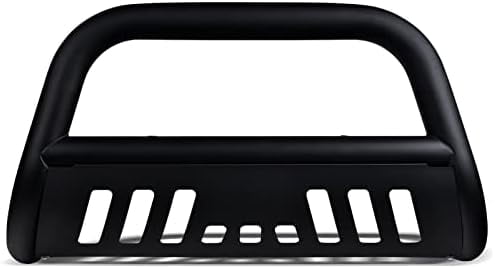 Matte Black Bull Bar Brush Push Front Bumper Grill Grille Guard with ...