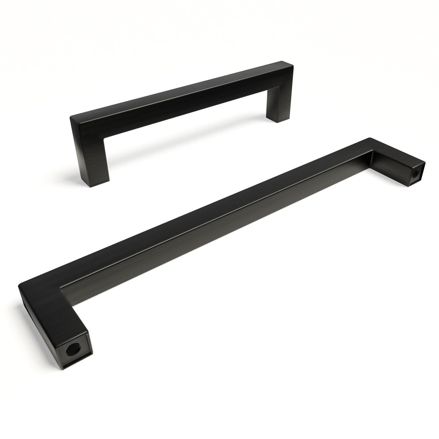 Matte Black Cabinet Handles 25 Pack Stainless Steel Drawer Hardware 7 9 ...