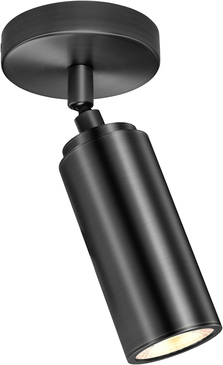 Matte Black Ceiling Spotlight, Hardwired LED Ceiling Spot Light Indoor ...