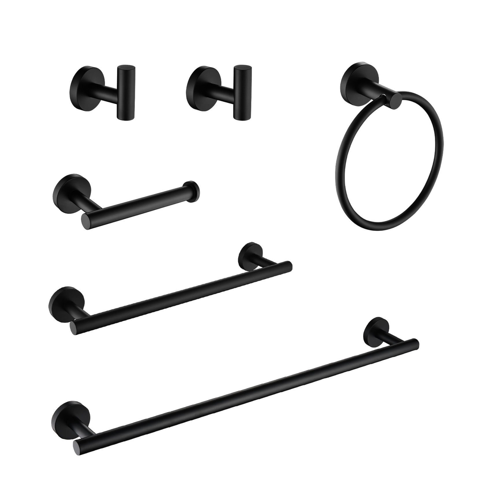 Matte Black Color - High Resistance & Wall Mount - Outdoor Shower ...
