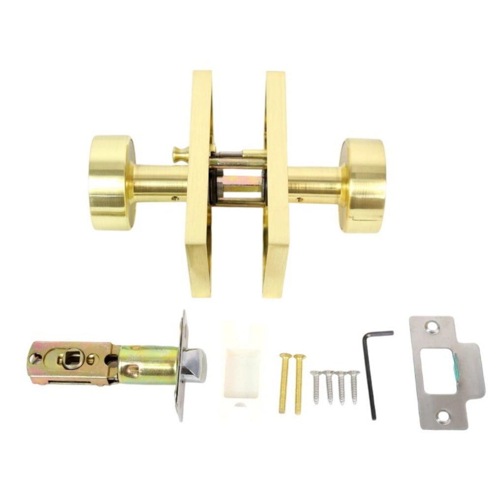 Modern Door Handle With Anti Kick Plate Easy Installation Alloy ...