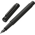 Fanzey Matte Black Fountain Pen, Extra Fine Nib 0.5mm, Classic Design ...