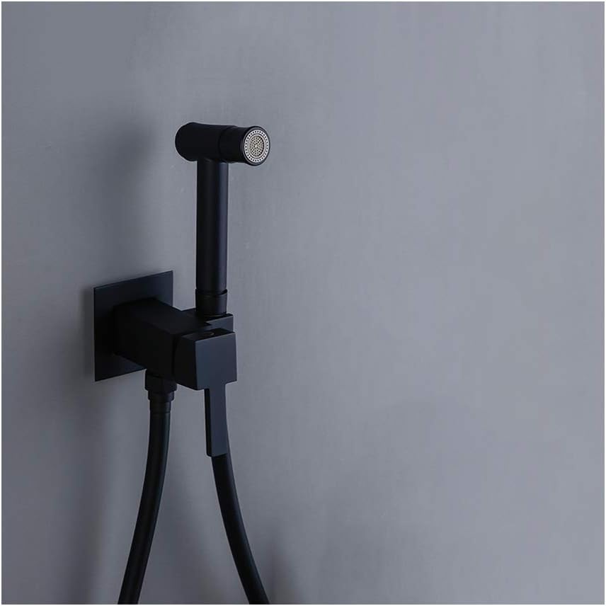 Matte Black HandheldToilet Sprayer Single HandleFaucets Wall Mount ...