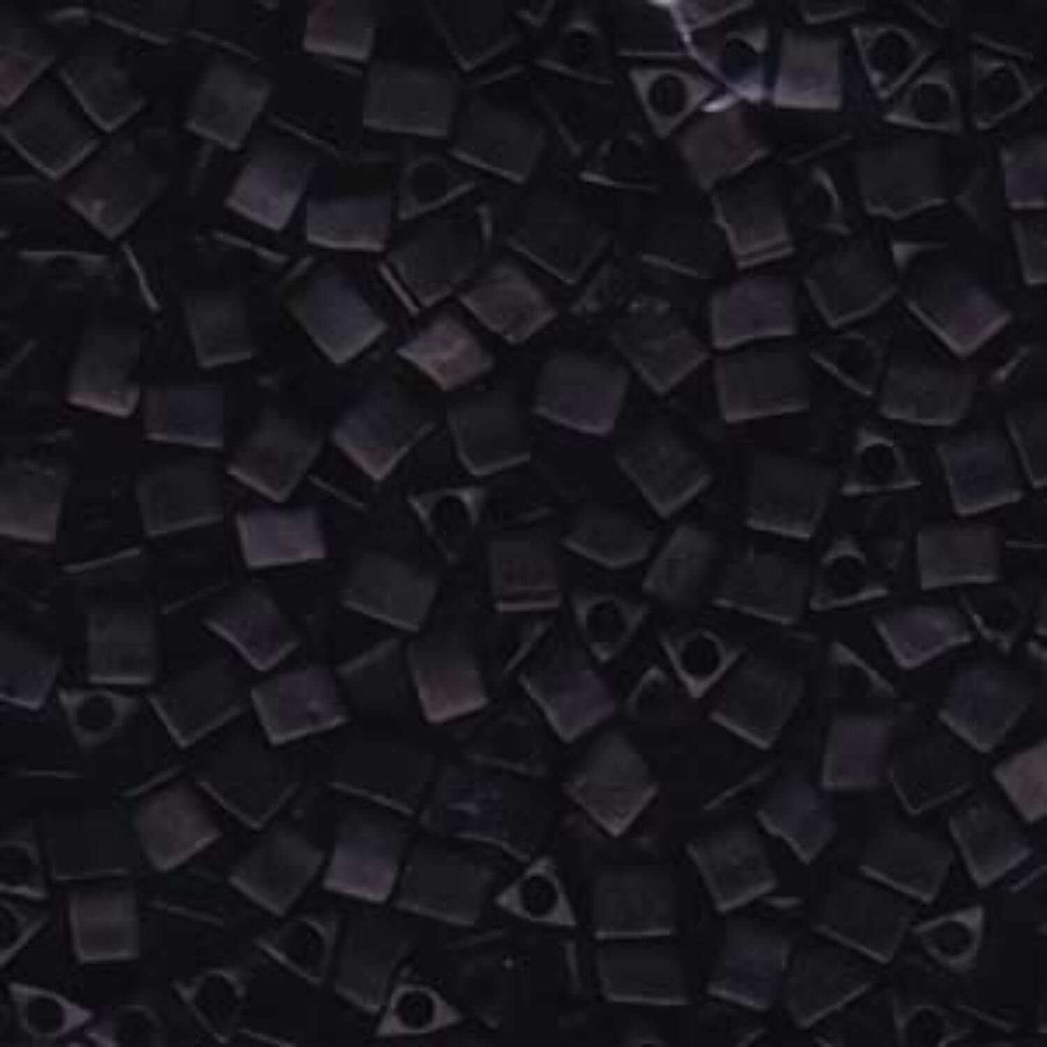Matte Black Miyuki Sharp Triangle Beads 5/0 STR5-401F-TB - Walmart.com