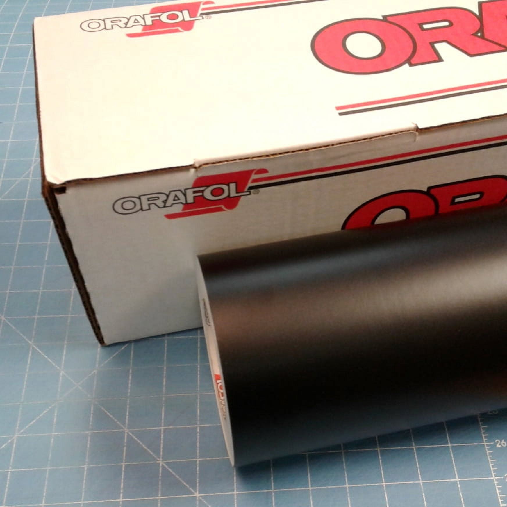 Matte Black Oracal 631 12" x 10' Roll of Removable Vinyl Works w/All ...