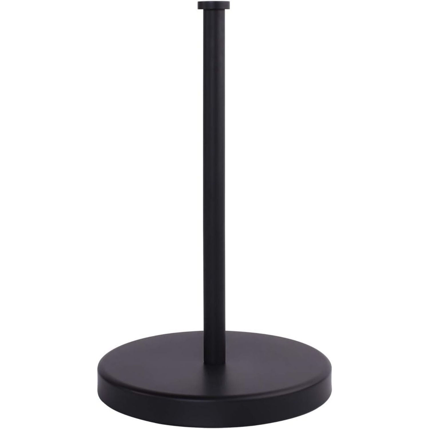 Matte Black Paper Towel Holder Countertop, Kitchen Paper Roll Holder ...