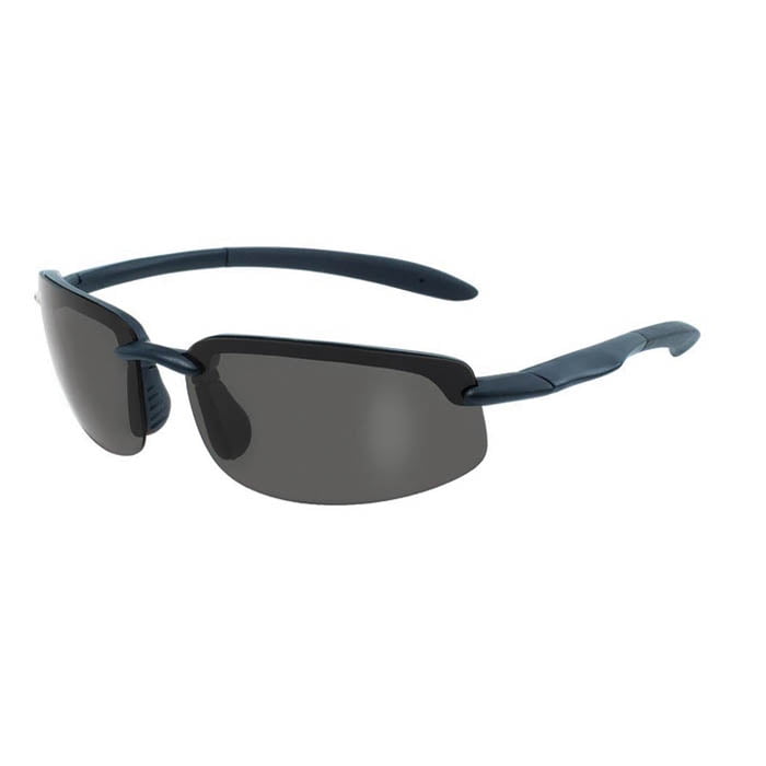 Matte Black Semi Frame/Polarized Grey Lens - Walmart.com
