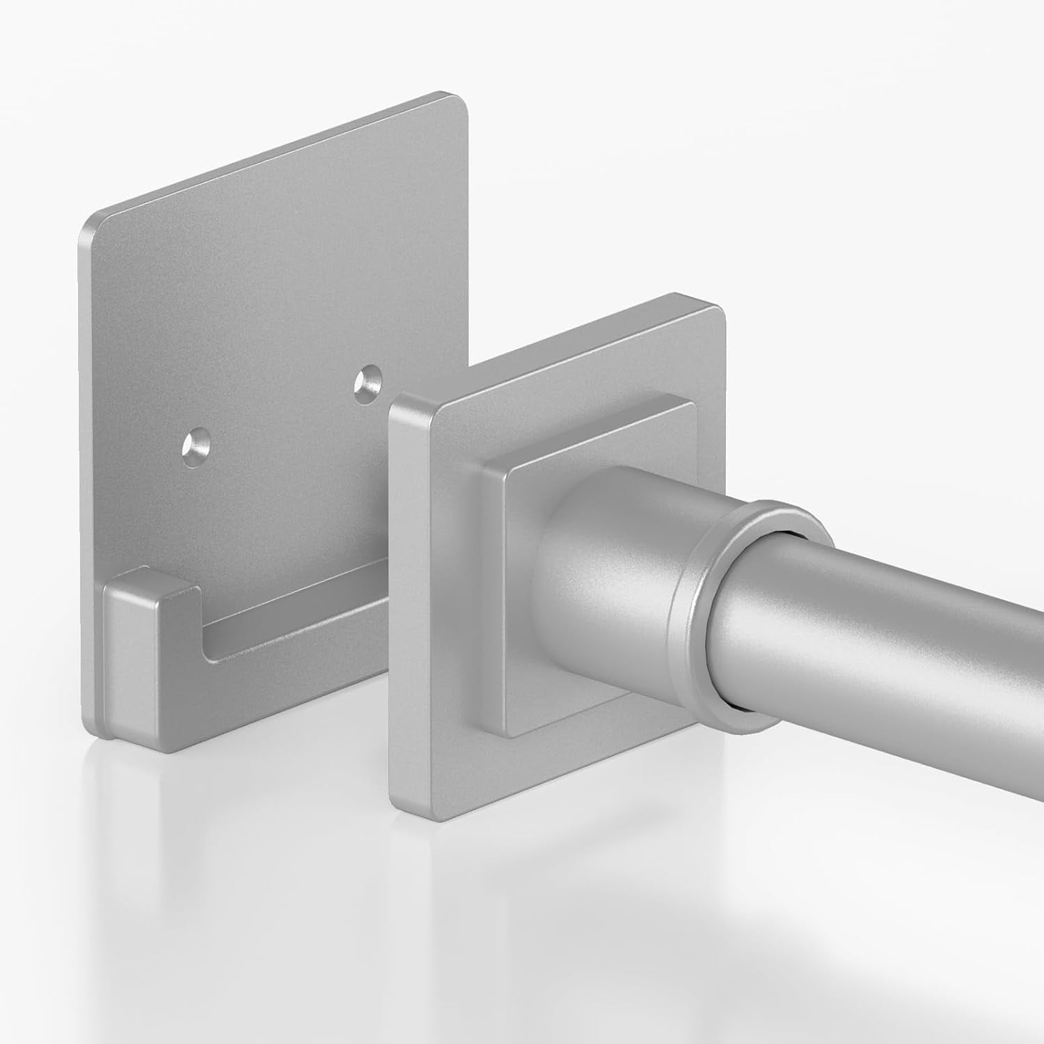 Matte Black Shower Curtain Rod 31-79 inches with Holders, Stainless ...