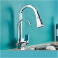 Matte Black Square Filtered Kitchen Faucet Pull Out 360 Rotation Hot ...