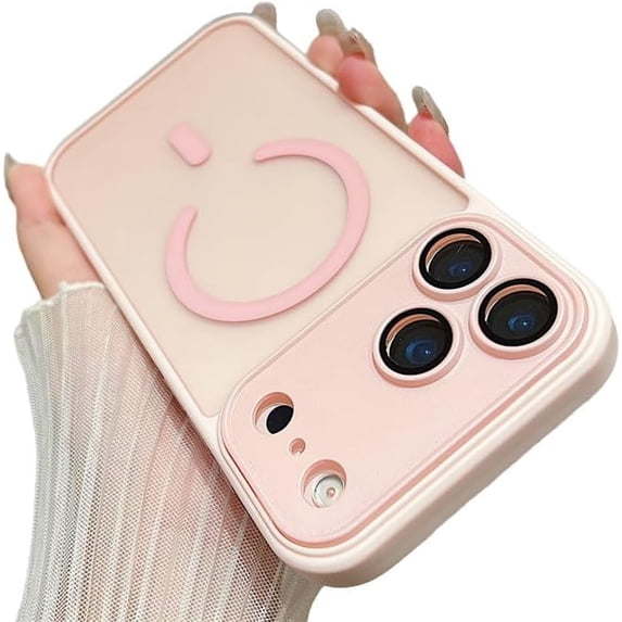 Matte Camera Protection Magnetic Phone Case for iPhone, Compatible with ...