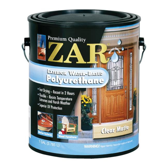 Matte Clear Water-Based Polyurethane, 1 gal - Case of 2 - Walmart.com