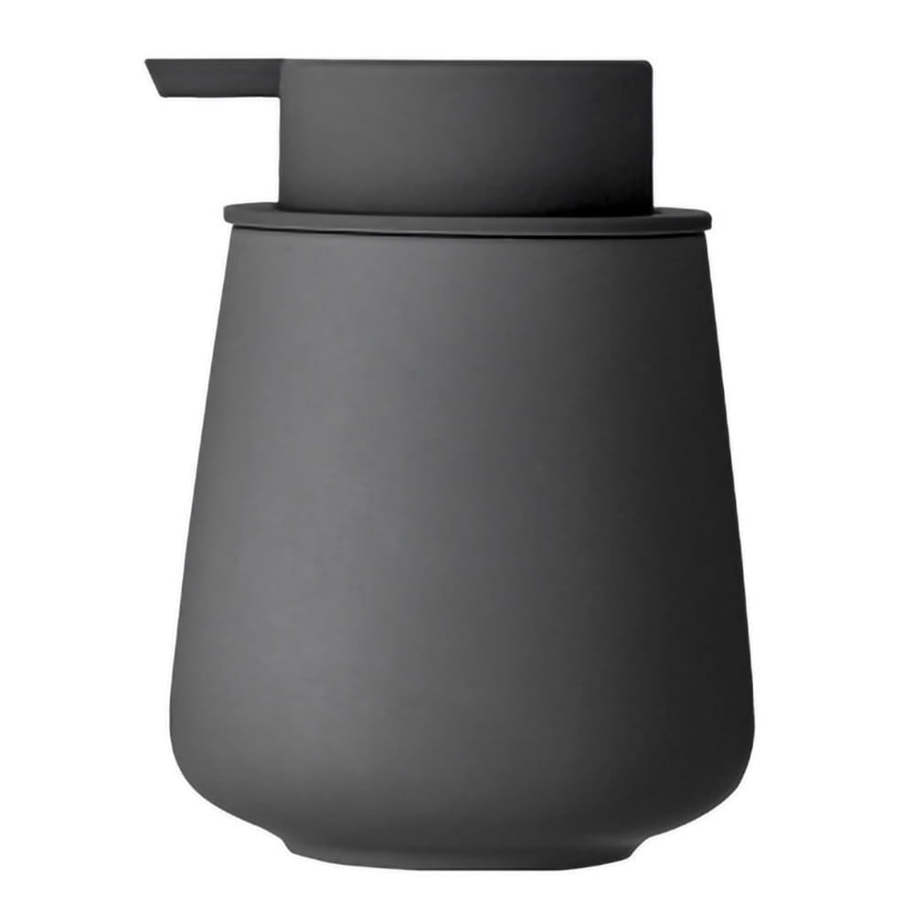 Matte Dark Gray Foam Hand Soap Dispenser, Premium Porcelain Materials ...