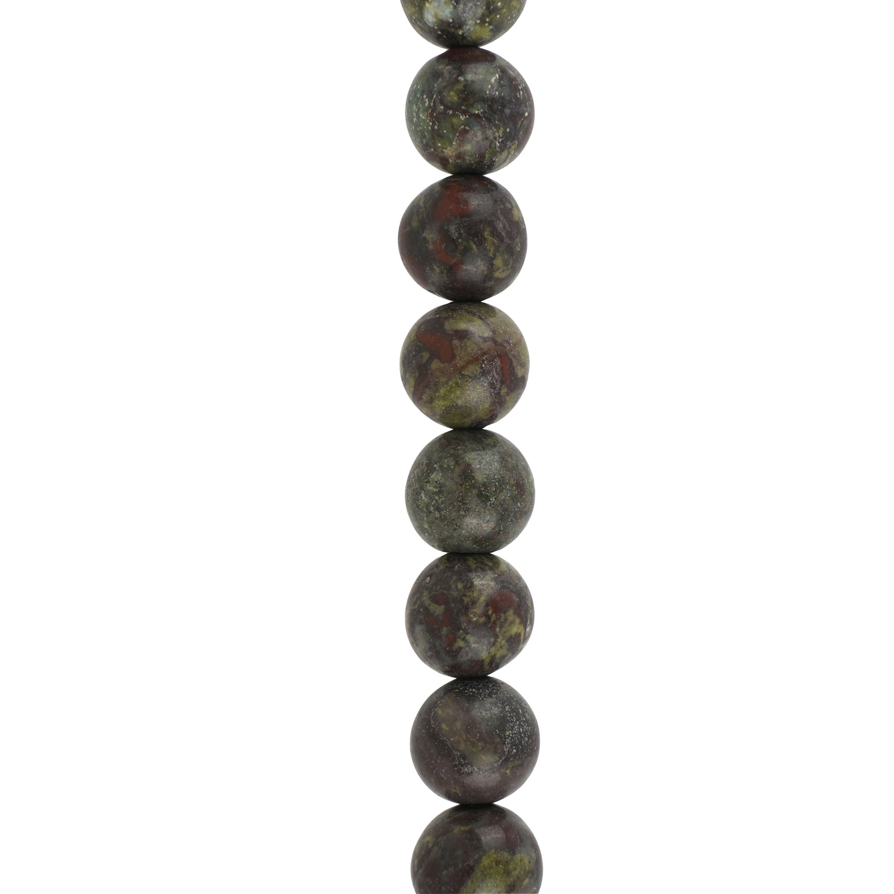 Matte Dragon Blood Round Beads - 8mm by Bead Landing - Walmart.com