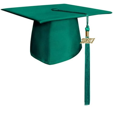 Class Act Graduation Adult Unisex Shiny Graduation Cap and Gown with ...