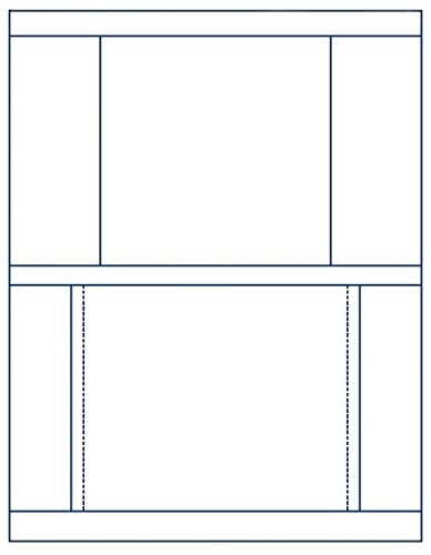 Matte Finish Front & Back Jewel Case Inserts (Stomper Format) for ...