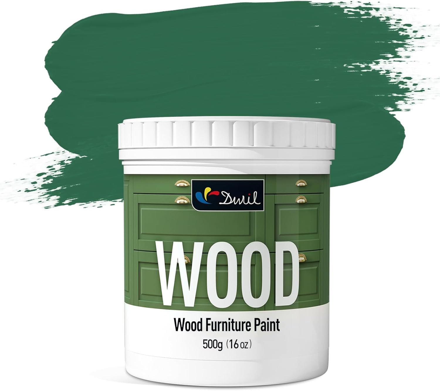 Matte Finish Furniture Paint - 16 Oz Wood Paint for Cabinets, Doors ...