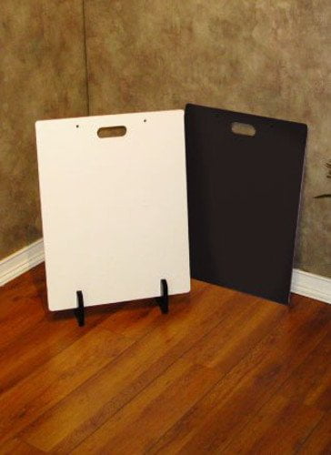 Matte Finish, Heavy Duty Fiber Board, Standard Sample Boards in Black ...