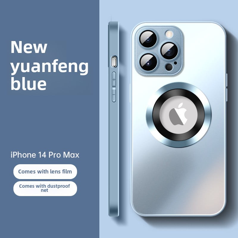 Matte Glass Magnetic Phone Case for iPhone 11 Pro Max, iPhone 12 Pro Max, iPhone13 Pro Max ...