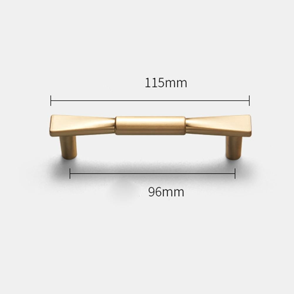 Matte Gold Cabinet Handles - Sleek Zinc Alloy Drawer Pulls for Kitchen ...