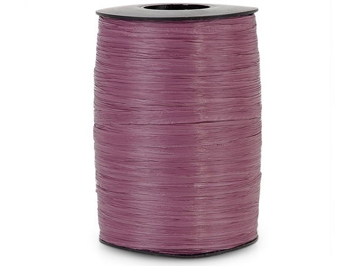 Matte Grape gift packaging Raffia Ribbon - Walmart.com