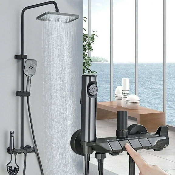 Bathtub Shower Systems Wall Mount Faucets Showerheads