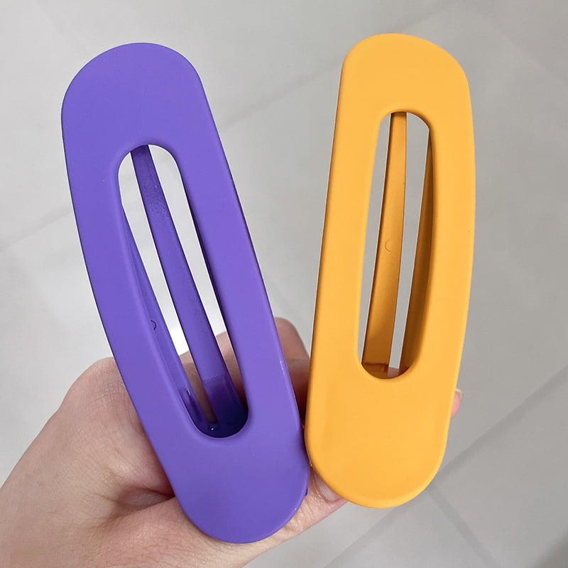 Matte Large Bang Barrettes For Women Hair Clips Pack Of 3 Pieces ...