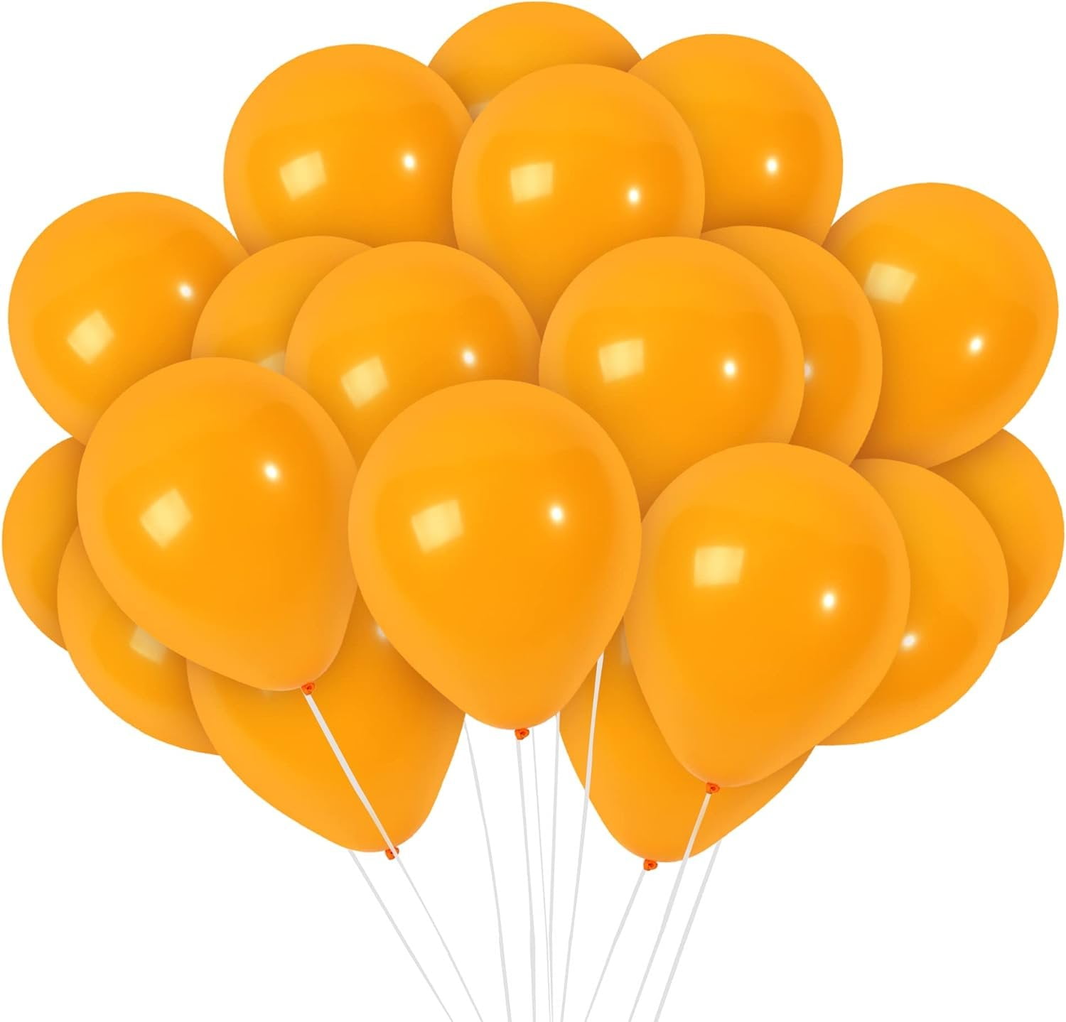 Matte Lemon Yellow Balloons - 10 Inch Latex Balloons - 100 Pack ...