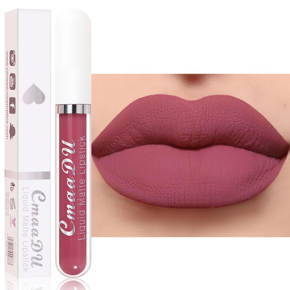 Matte Lip Claze Lip Gloss Liquid Lipstick Long Lasting 2024 Hydrating ...