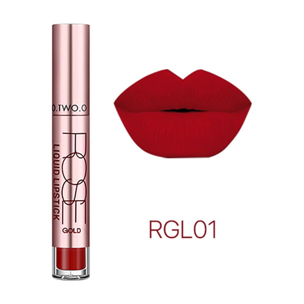 Matte Lipgloss Lip Gloss Long Lasting Waterproof Liquid Lipstick Makeup ...