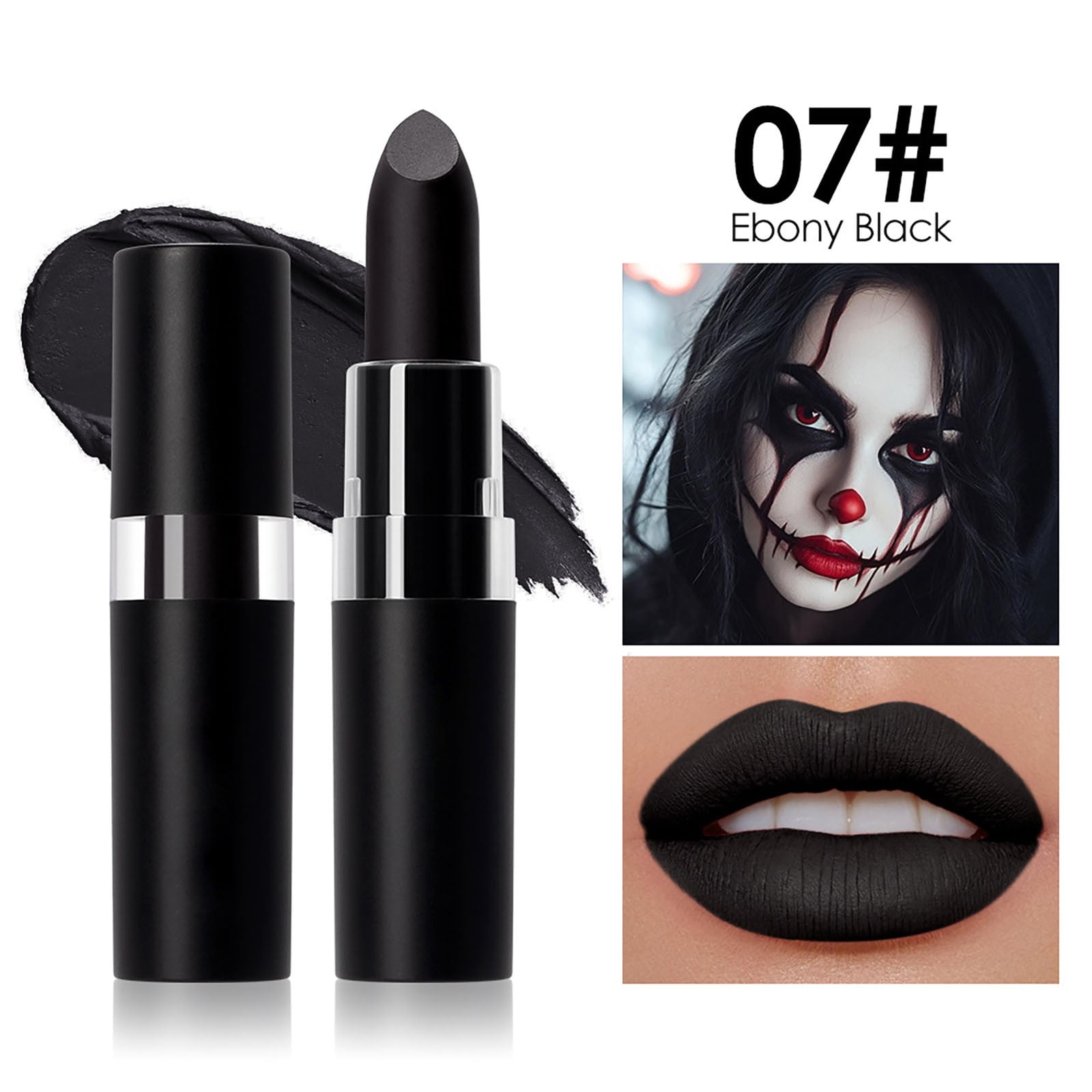 Matte Lipstick, Dark Lipstick, Long-Lasting Halloween Matte Lipstick ...