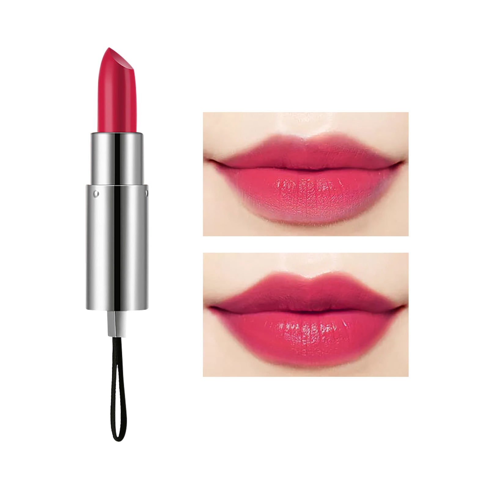 Matte Lipstick, Long-Lasting Finish, Easy To Apply, Classic Round ...