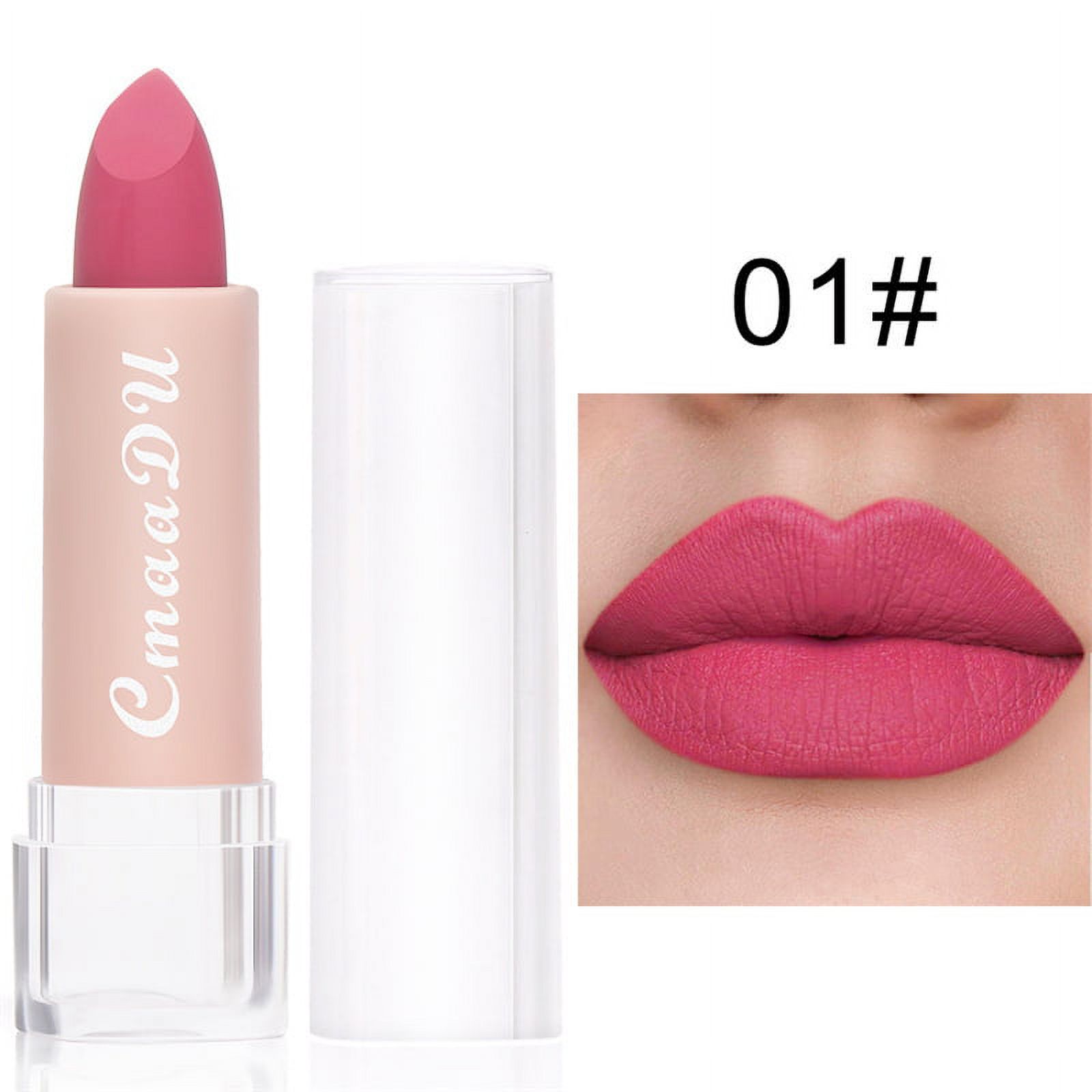 Matte Lipstick Long Lasting Waterproof Hydrating Lip Gloss for Women ...