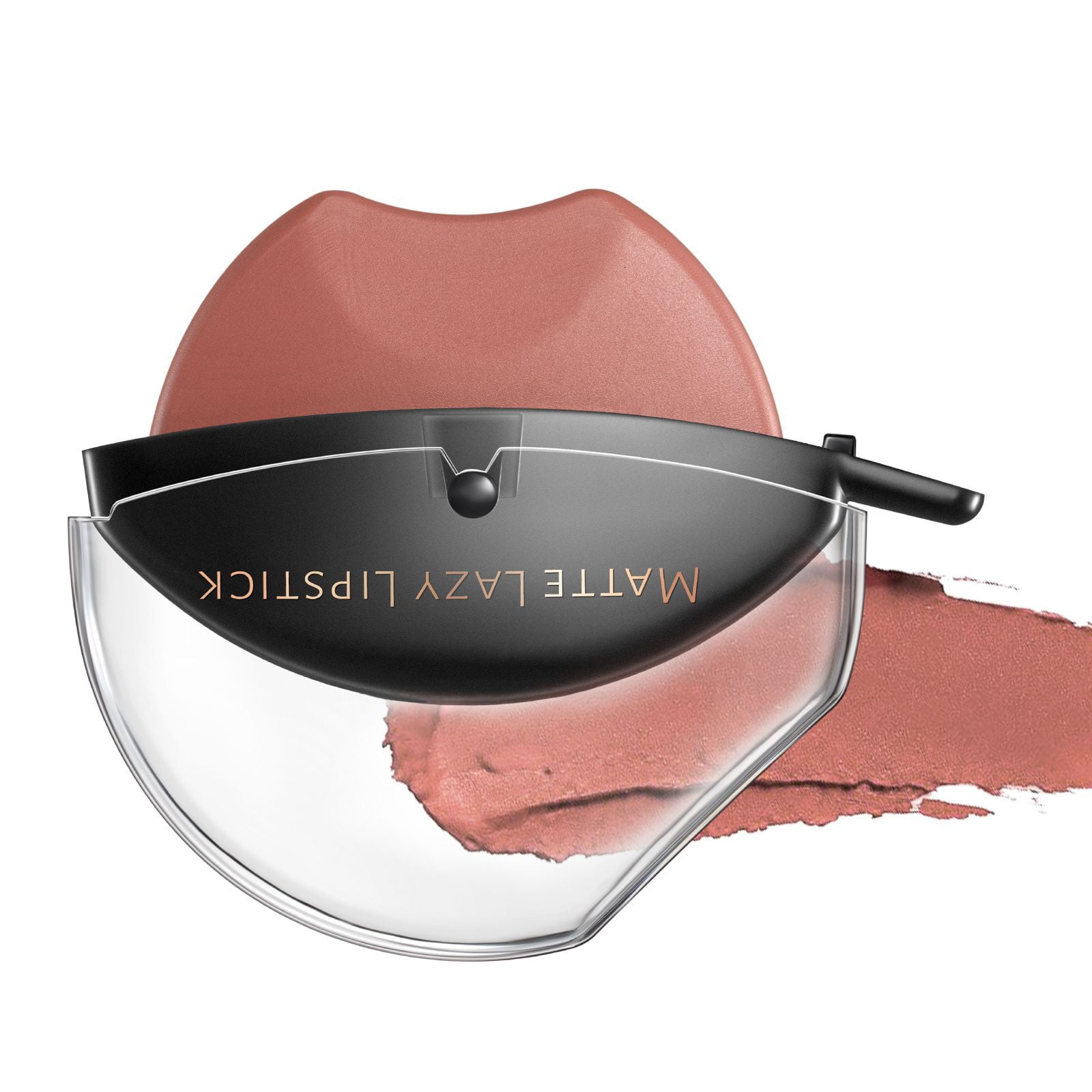 Matte Lipstick, Matte Velvet Lipstick Lip Shape Lazy Lipstick, Long ...