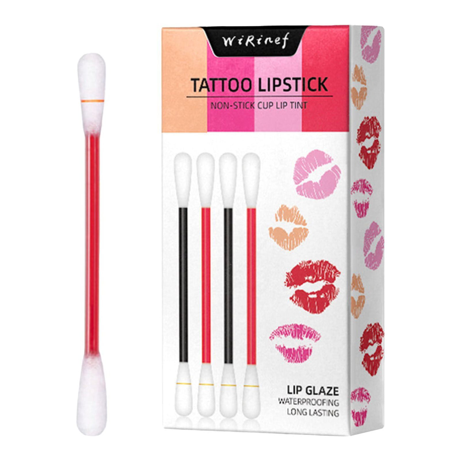 Matte Lipstick No-Budge Lipstick , Long Lasting Disposable Portable ...