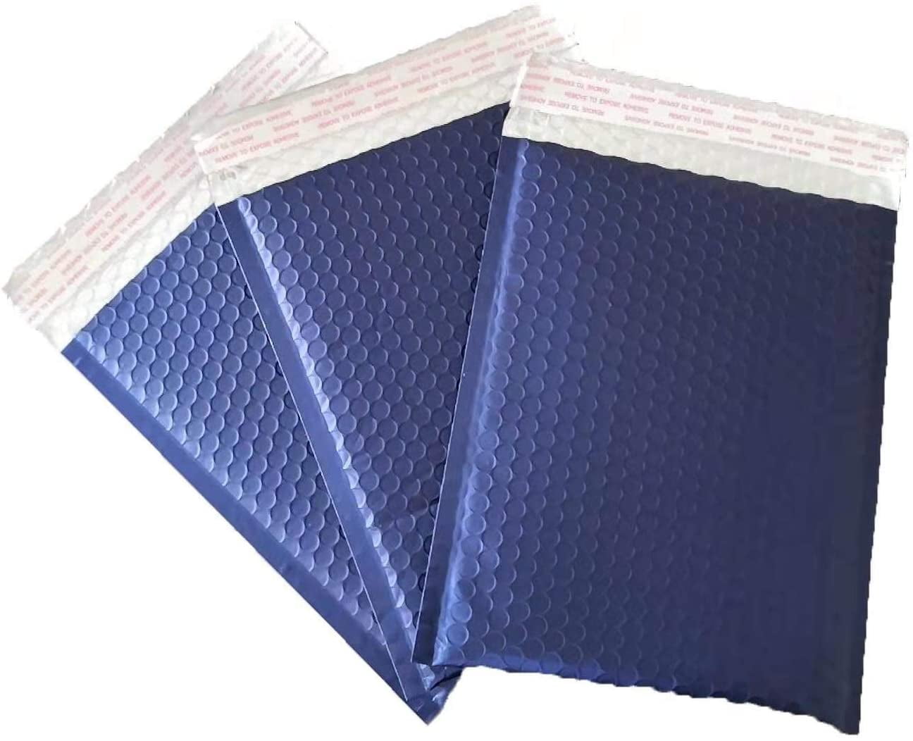Matte Metallic Royal Blue Bubble Padded Mailers 8.5x12 Inch Self Seal ...