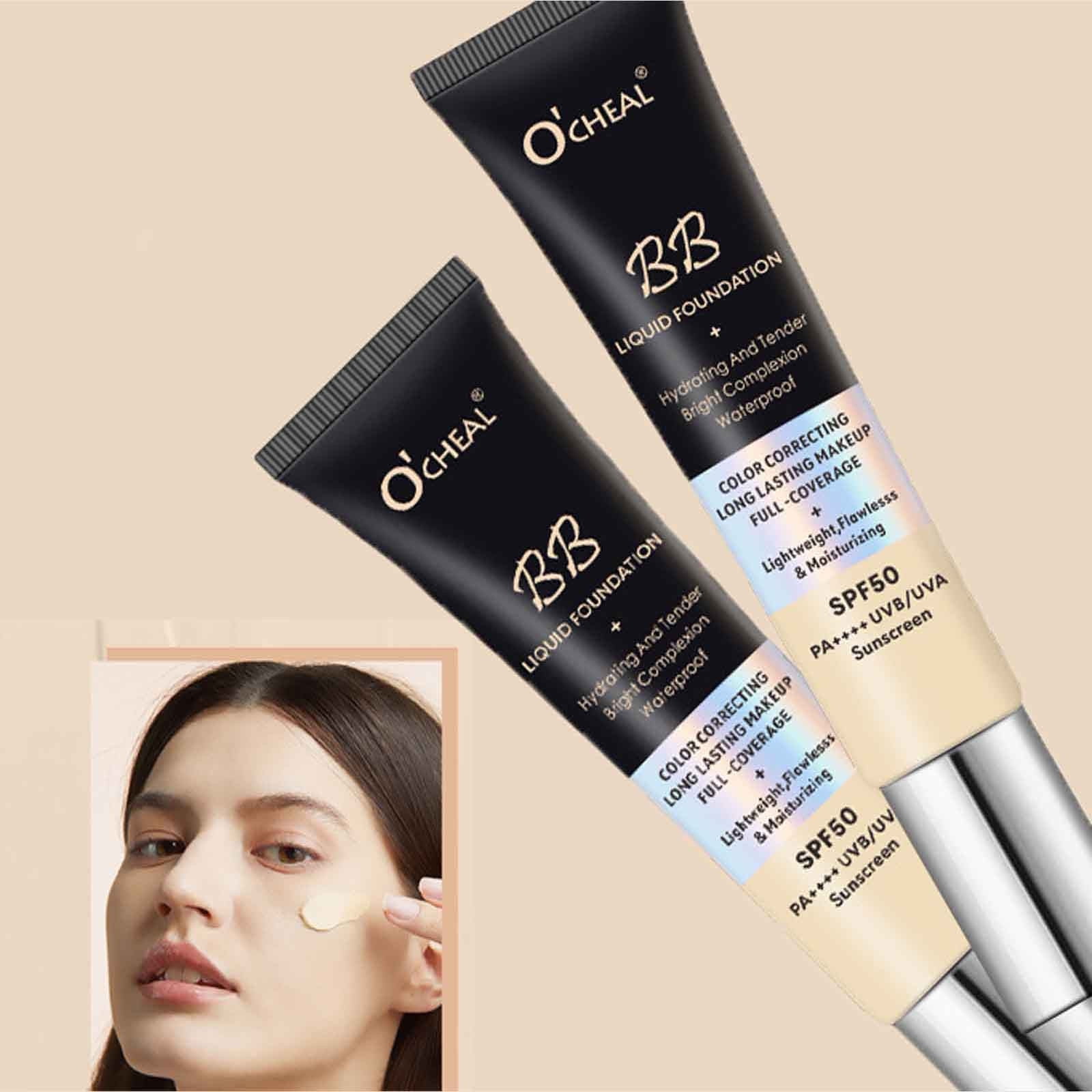 Matte Oil Control Foundation, Long-Lasting Wear, Non-Comedogenic, Full ...