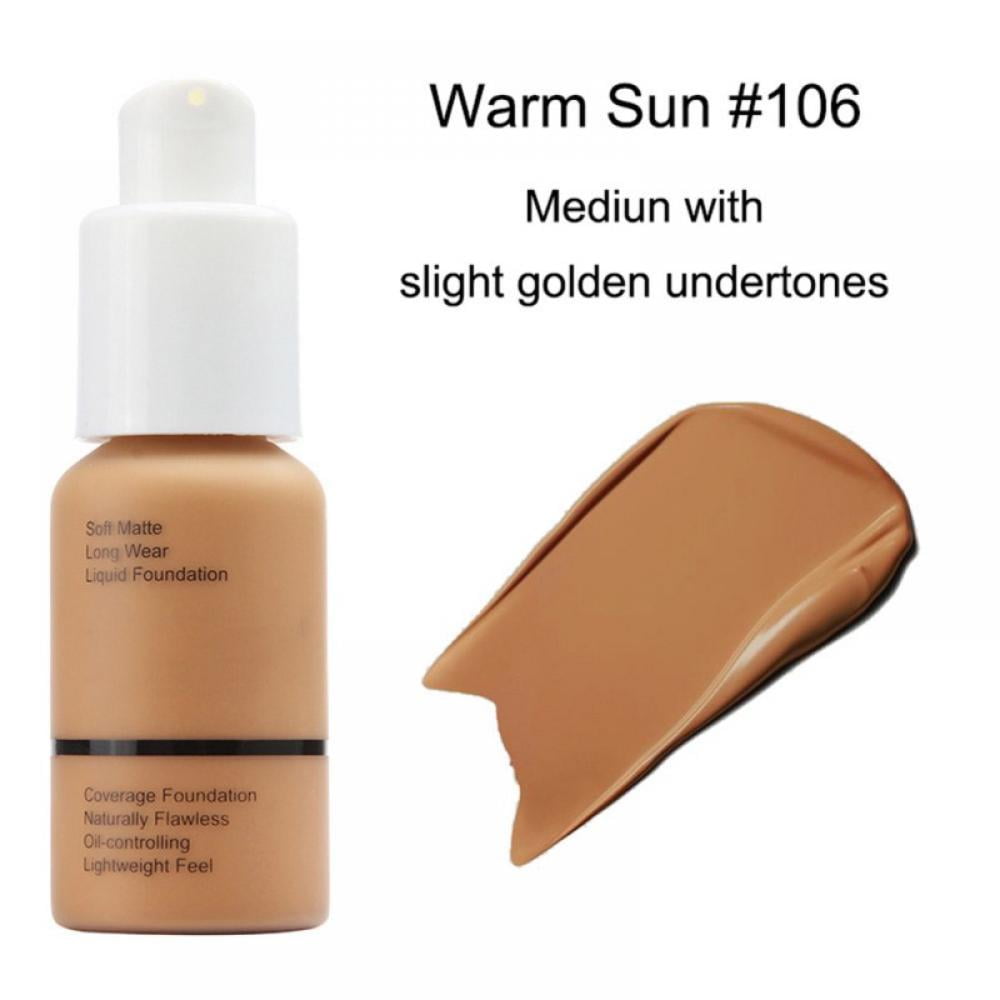 Matte Oil Control Full Coverage Foundation, 30ml Long Lasting ...