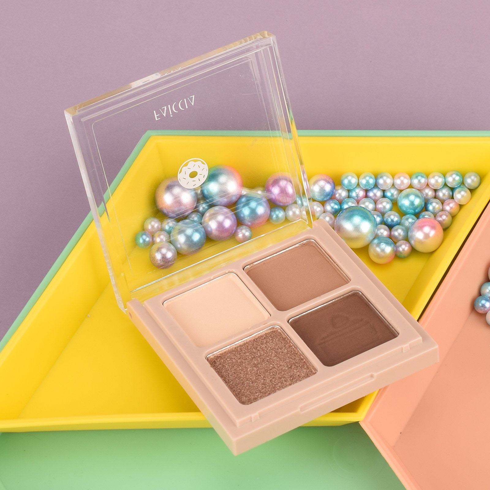 Matte Pearlescent Eye Makeup, High-Grade Pigments, Long-Lasting Formula ...