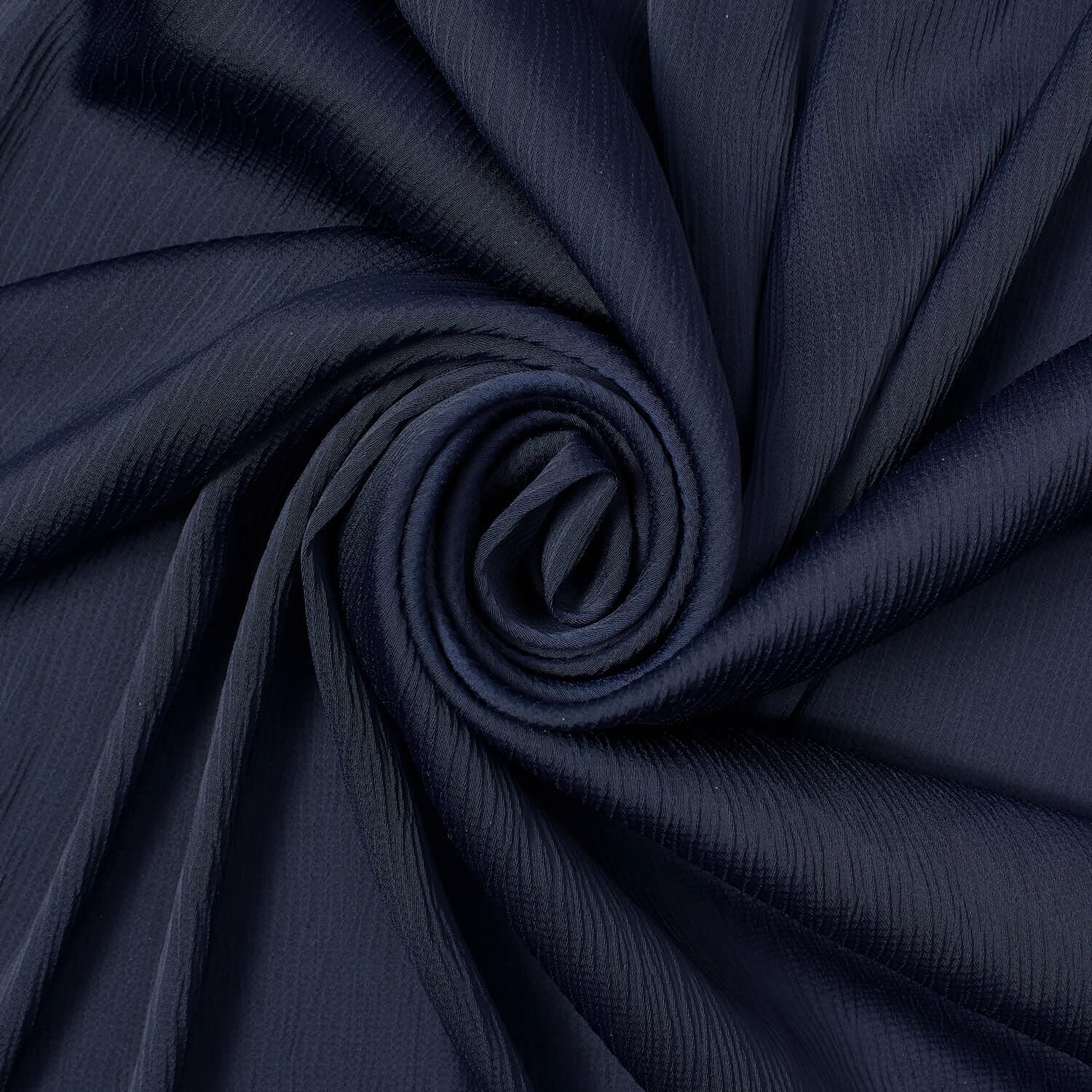 Matte Striped Crinkle Stretch Satin Polyester Spandex Medium Weight 150 ...