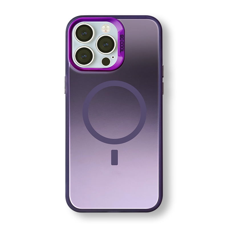 Matte TPU Magnetic Protective Case for iPhone 16 15 14 13 12 11 Pro Max ...