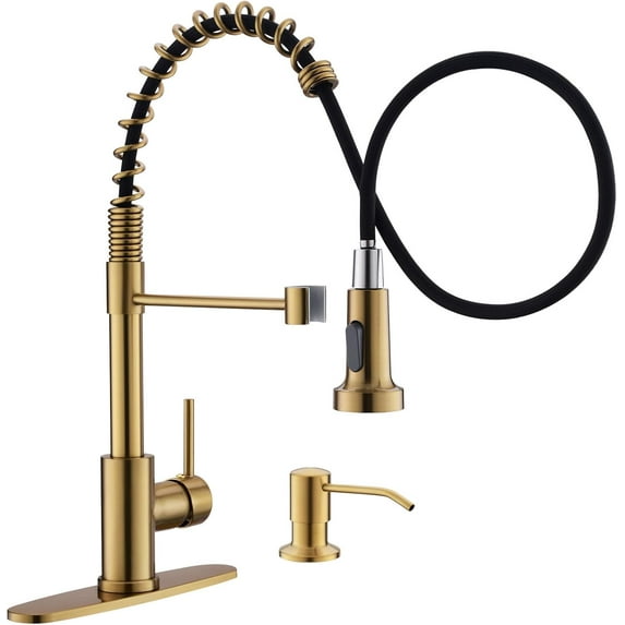 Matte Touchless Kitchen Faucet Motion Sensor Activated Smart Hands ...