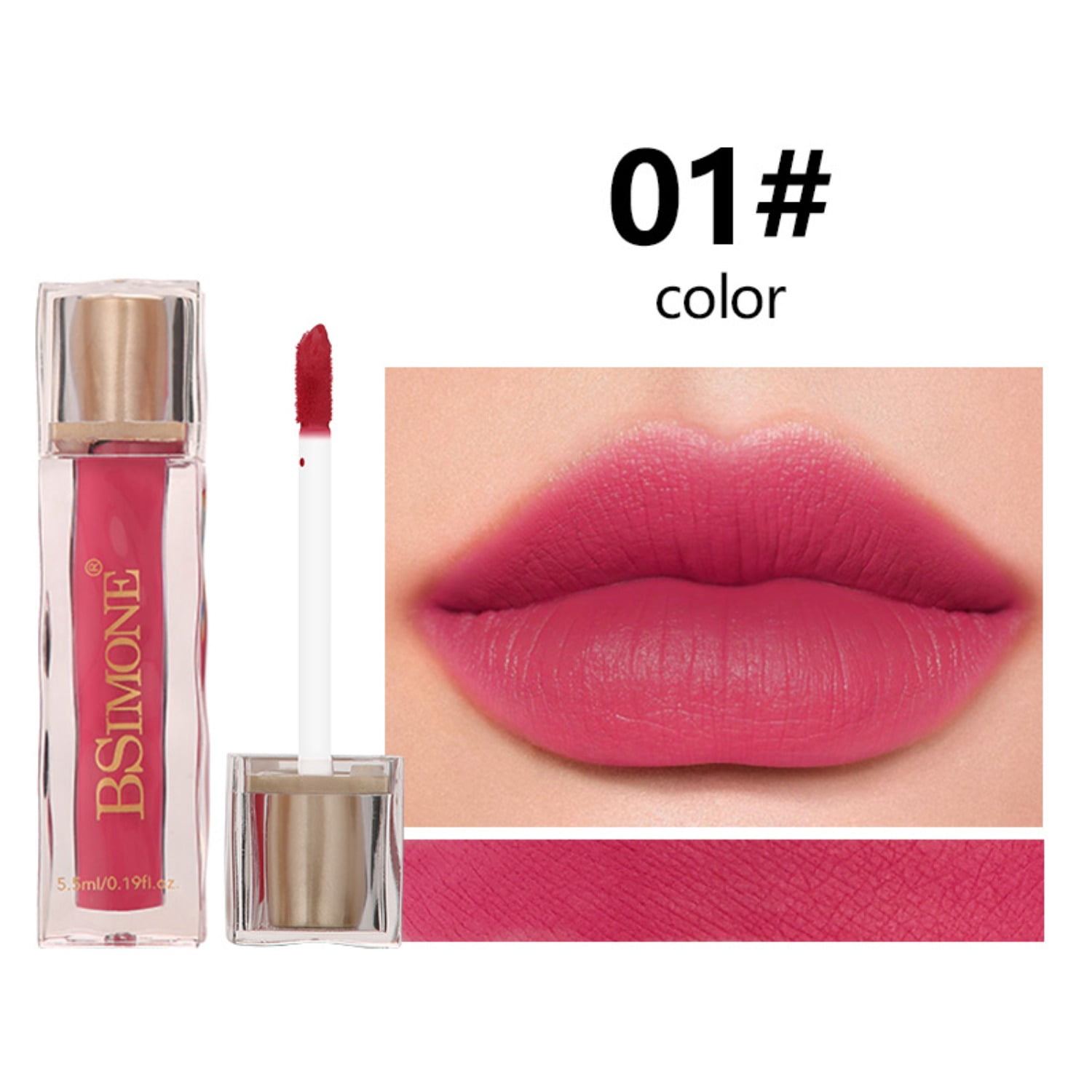 Matte Velvet Lip Stain Transfer-Resistant Longwear Hydrating Lip Tint ...