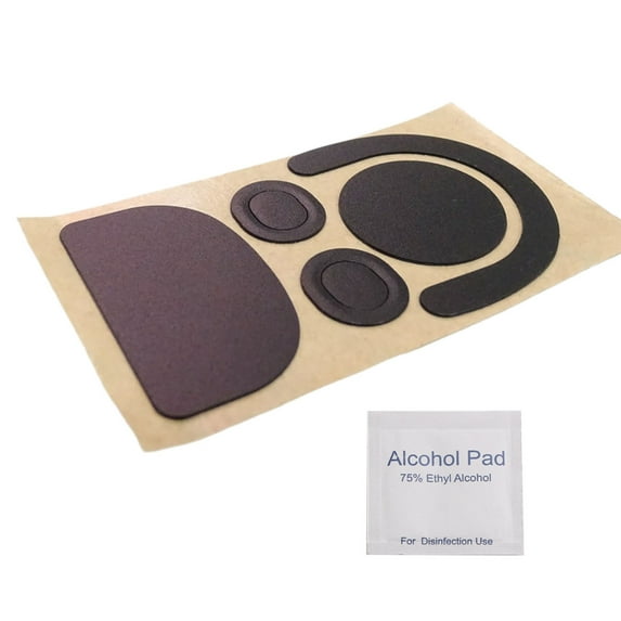 Matte Version Mouse Skates Stickers Mouse Feet Pad Round Glides Curveds ...