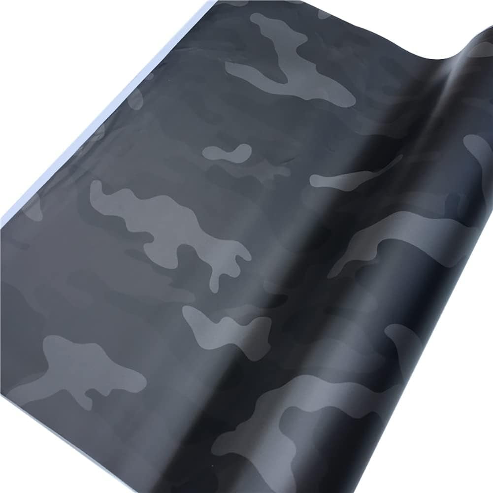 Matte Vinyl Car Wrap For Multiple Surfaces, Stealth Pattern With ...