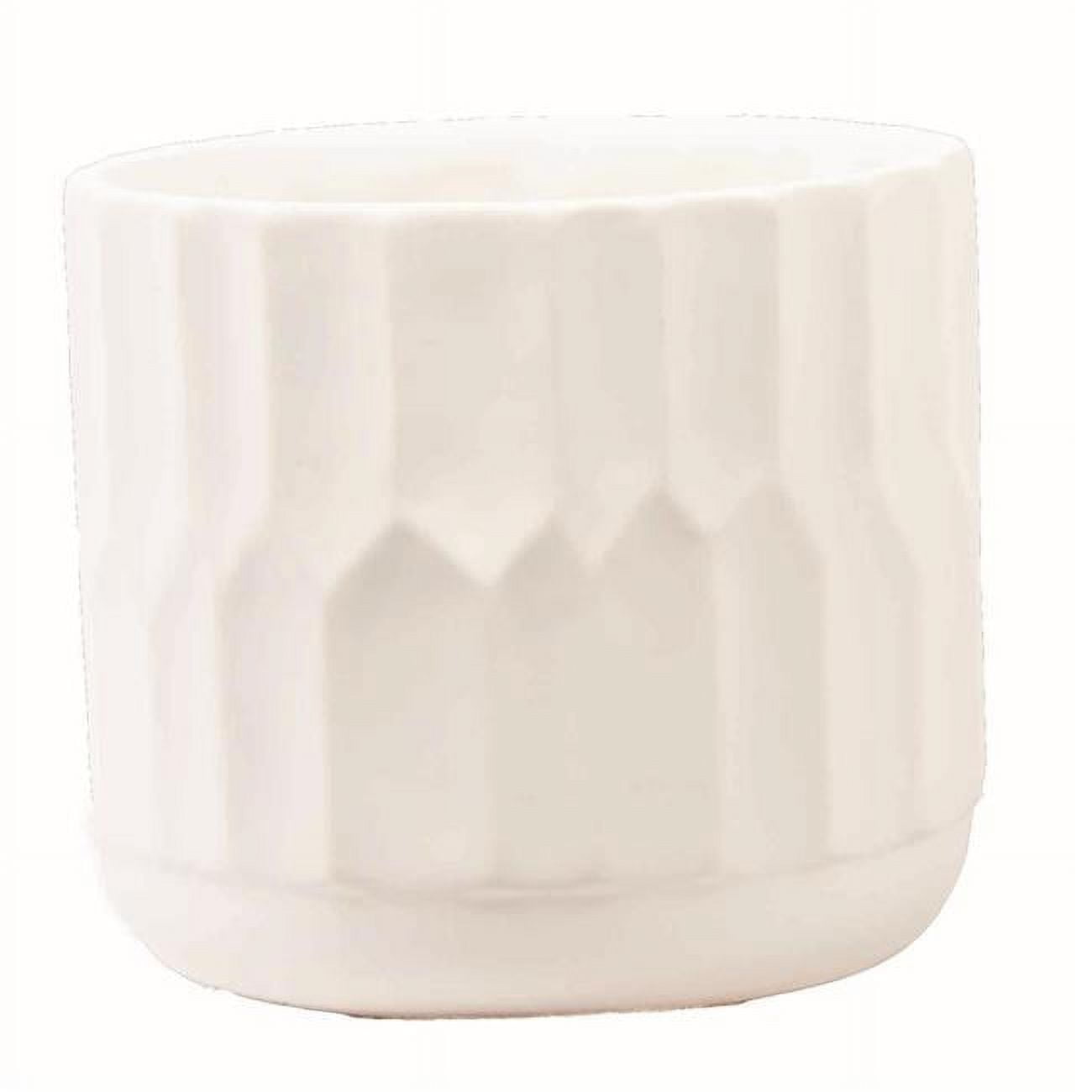 Matte White Denmark Planter - Walmart.com